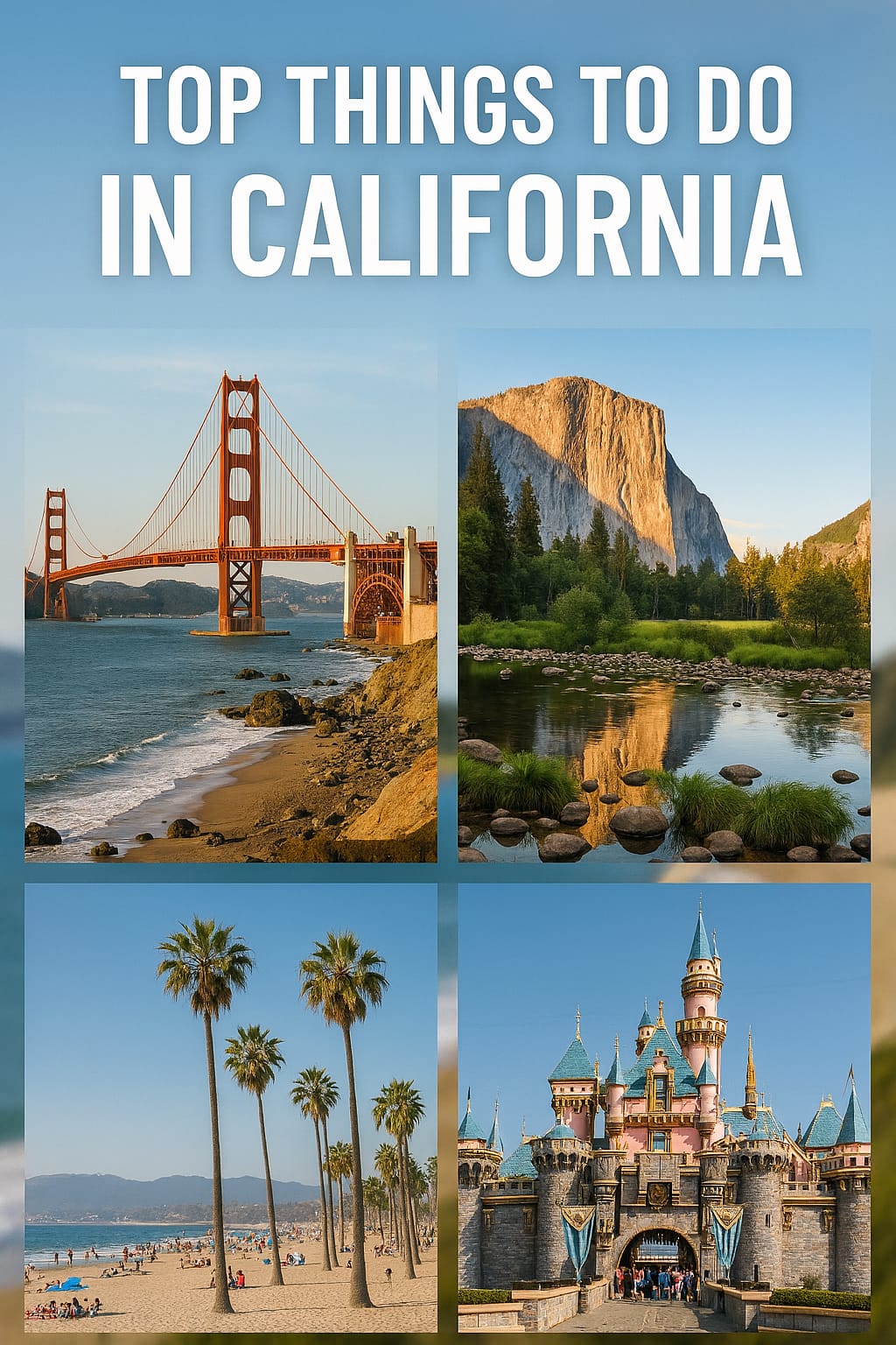Top Things to Do in California | Beaches, Parks, Cities & Adventures